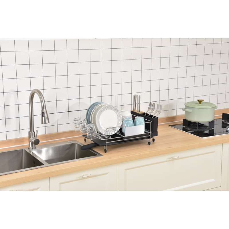 Crestone Expandable Stainless Steel Kitchen Dish Rack,Extra Large ...