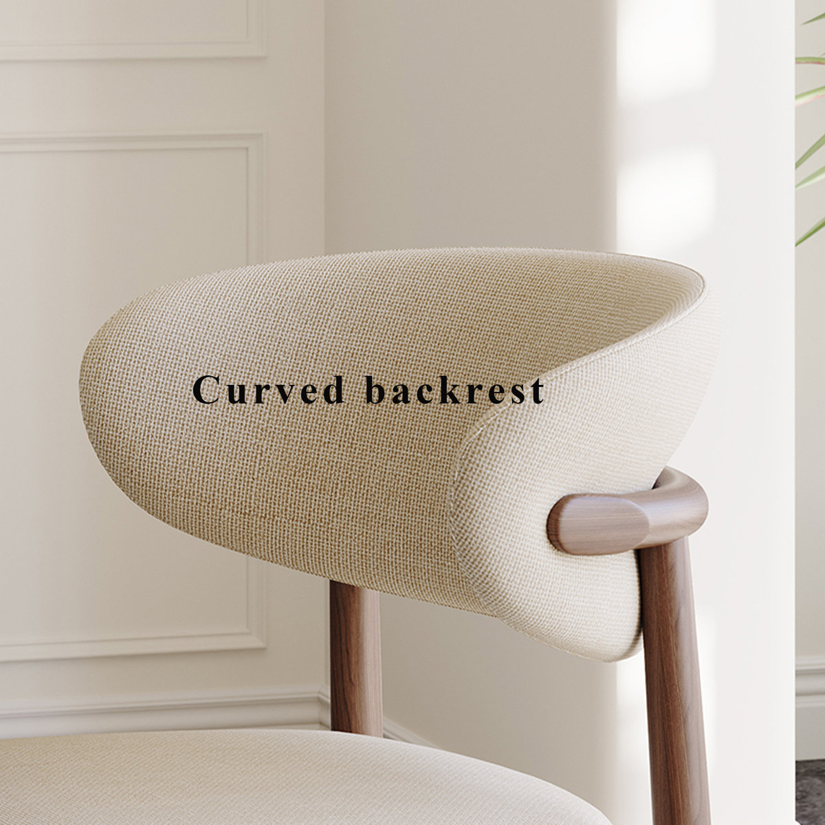 Corrigan Studio® Upholstered Dining Chairs Side Chairs Solid Wood ...