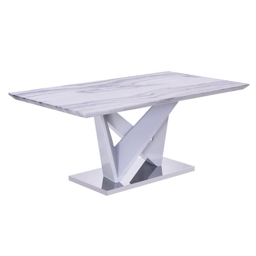 White Wood Kitchen & Dining Tables You'll Love | Wayfair