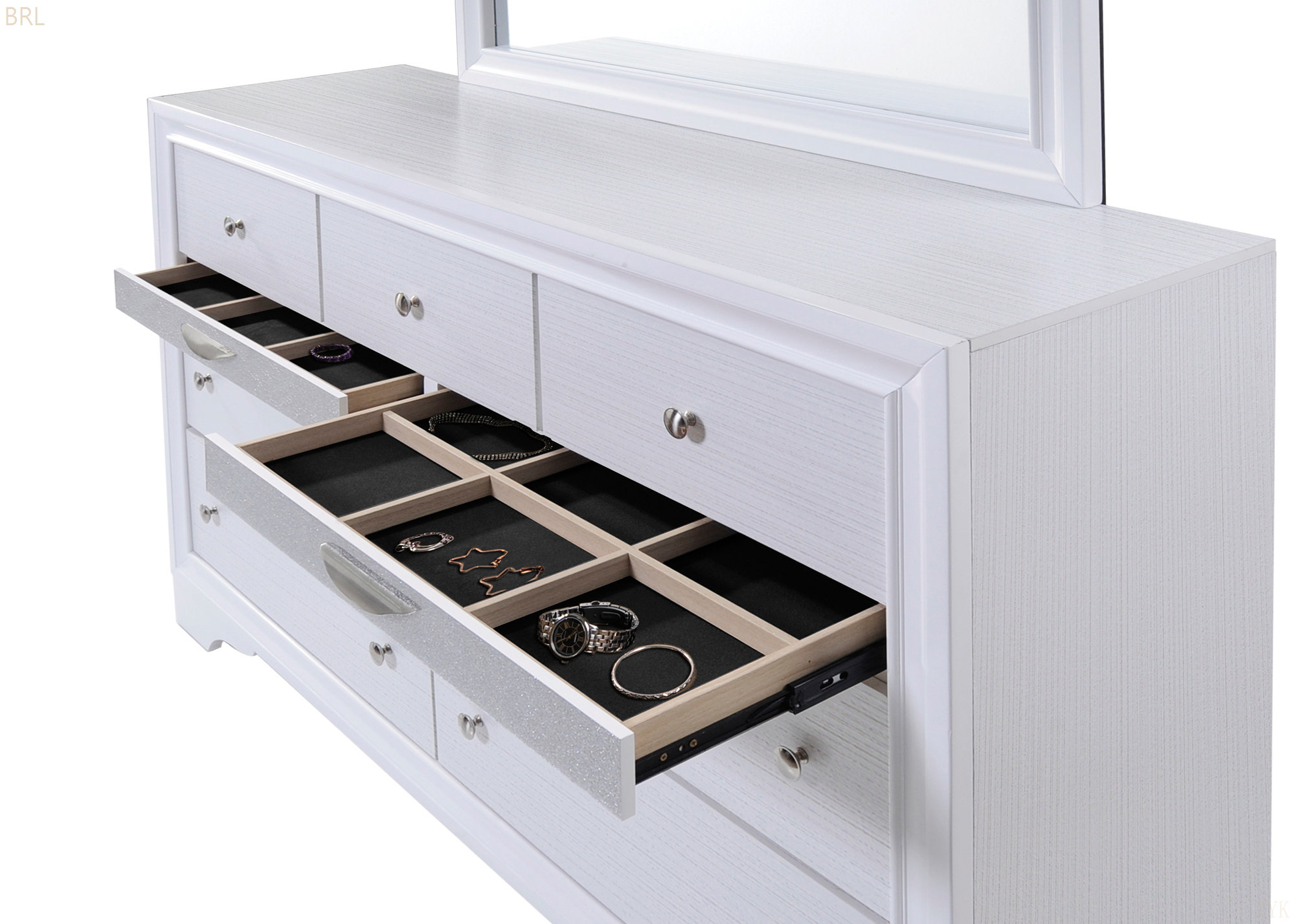 Mercer41 Brighten Up Your Space With This Elegant White Unit, Featuring ...
