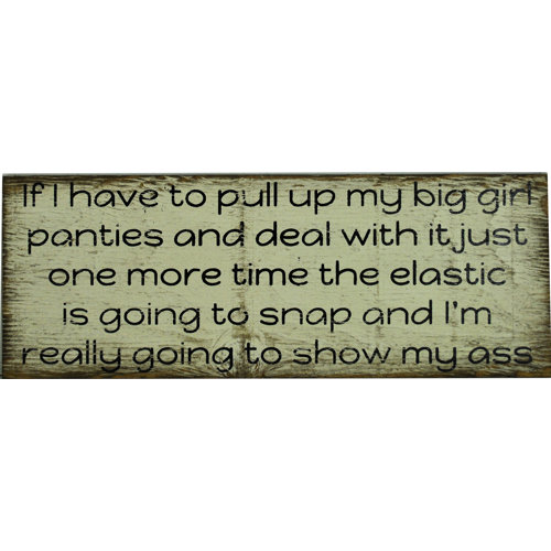 Winston Porter Antani Text & Numbers Decorative Plaque / Box Sign ...