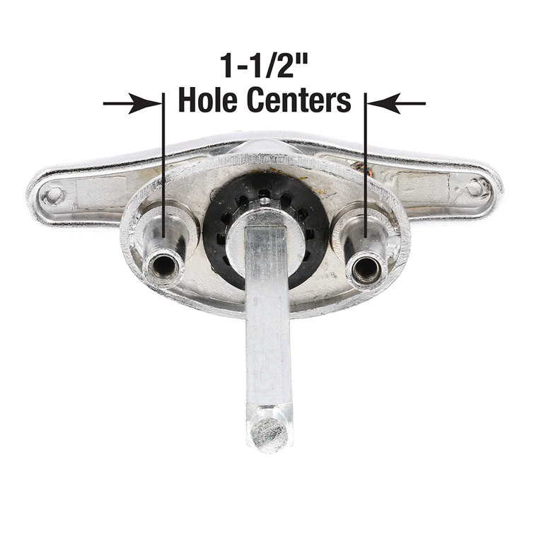 Prime-Line Diecast Painted Aluminum, Centre Mount Deadbolt Lock With ...
