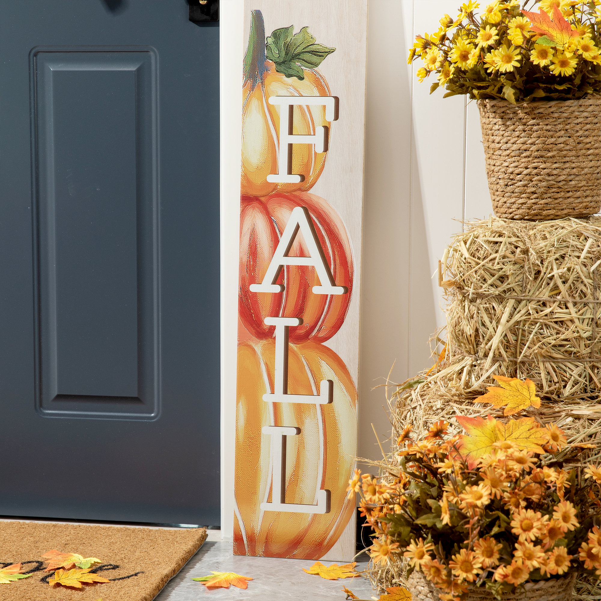 The Holiday Aisle® Fall Wooden Large Wall Décor & Reviews | Wayfair