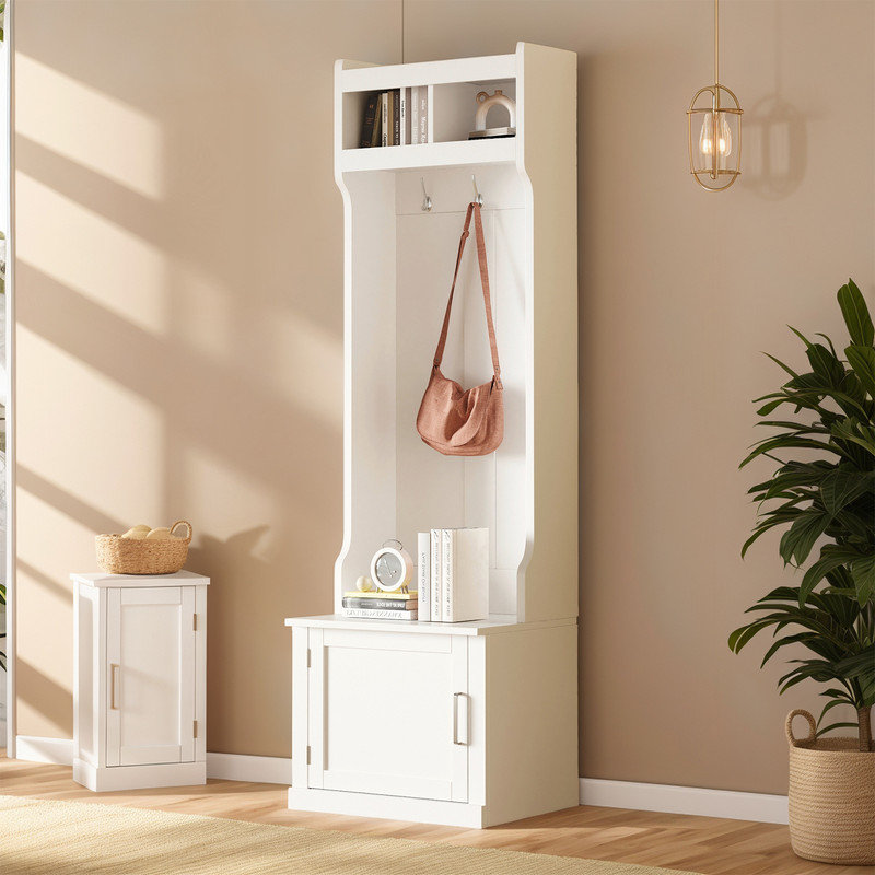 Lark Manor™ Minimalist Hall Tree with 6 Hanging Hooks - Wayfair Canada