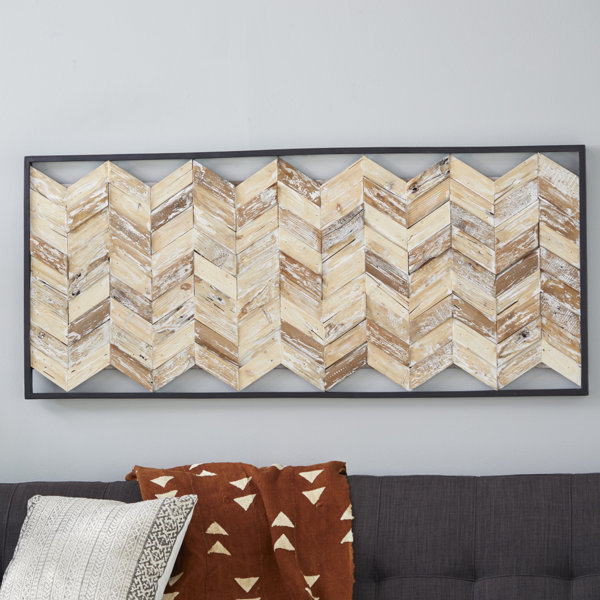 Novogratz Solid Wood Abstract Wall Decor & Reviews | Wayfair