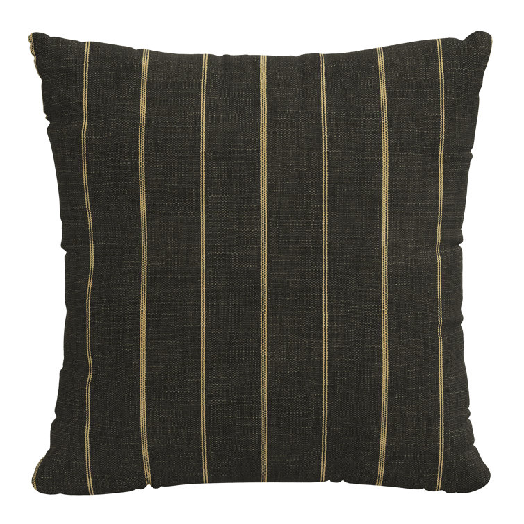 Birch Lane™ Clara Striped Cotton Blend Pillow Cover | Wayfair