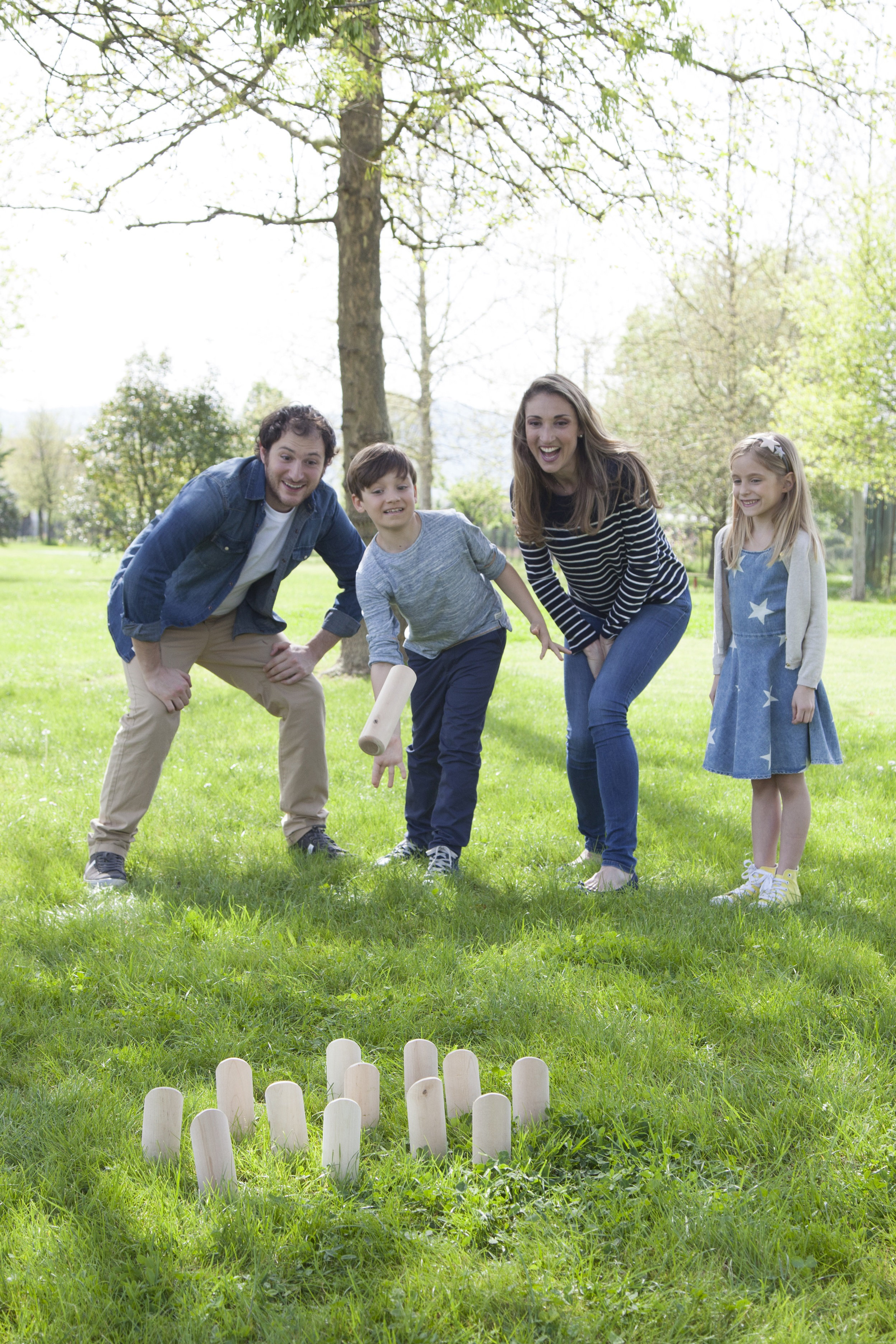 Tactic USA Solid Wood Molkky with Carrying Case & Reviews | Wayfair