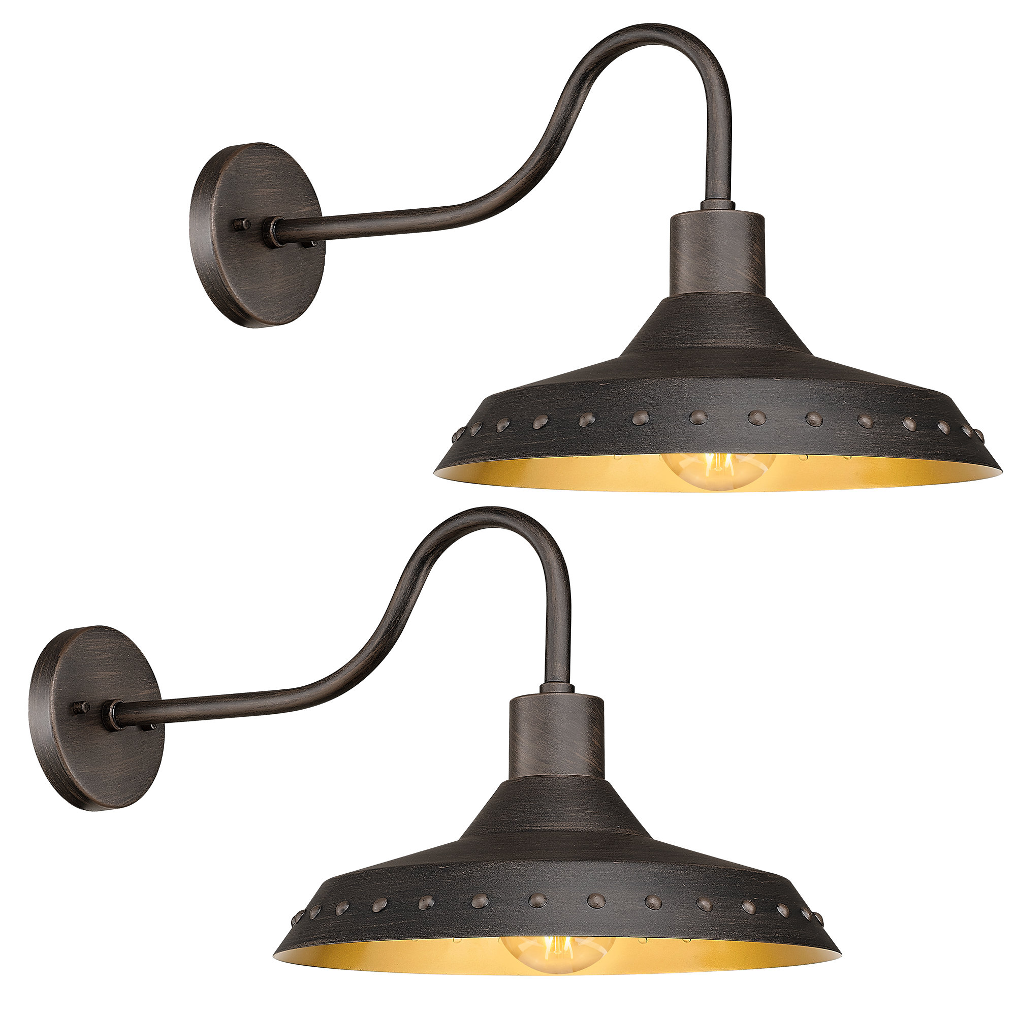 Williston Forge Kaenel Steel Wall Light & Reviews | Wayfair