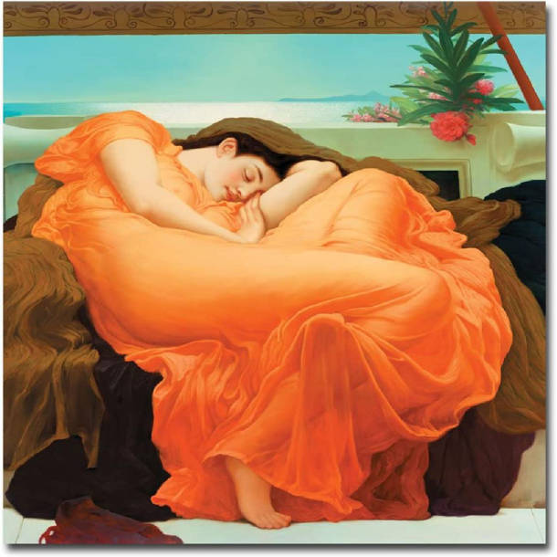 iCanvas 'Flaming June Art' by Frederick Leighton Painting Print on ...