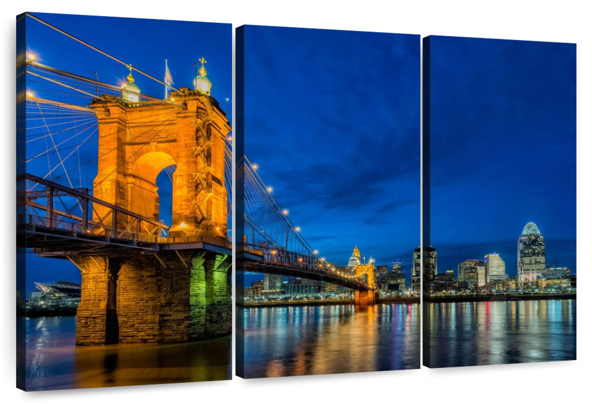 Ebern Designs Lilie John A Roebling Suspension Bridge | Wayfair