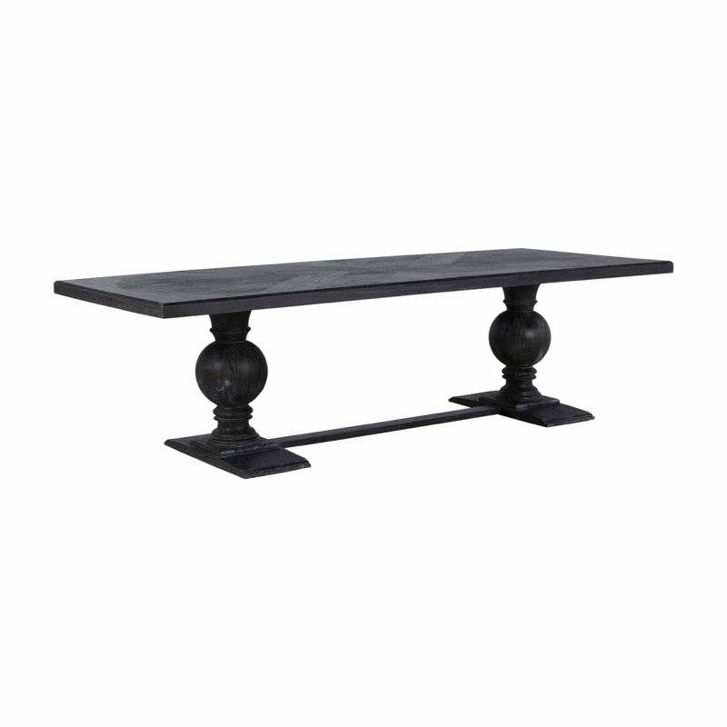 Gabby Matthew 105" Mindi Solid Wood Trestle Dining Table | Wayfair
