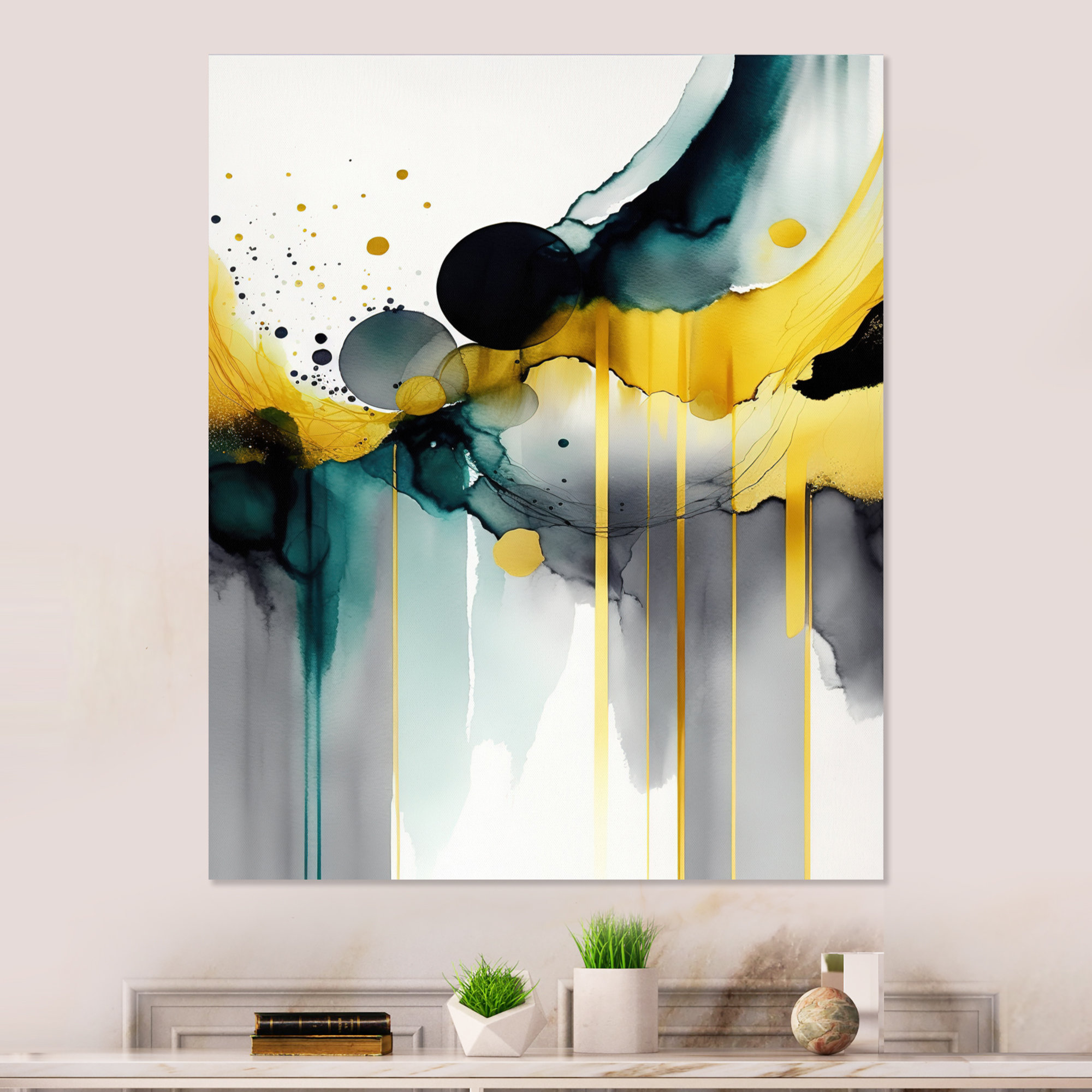 Everly Quinn Abstract Transitional Shapes II Abstract Transitional ...