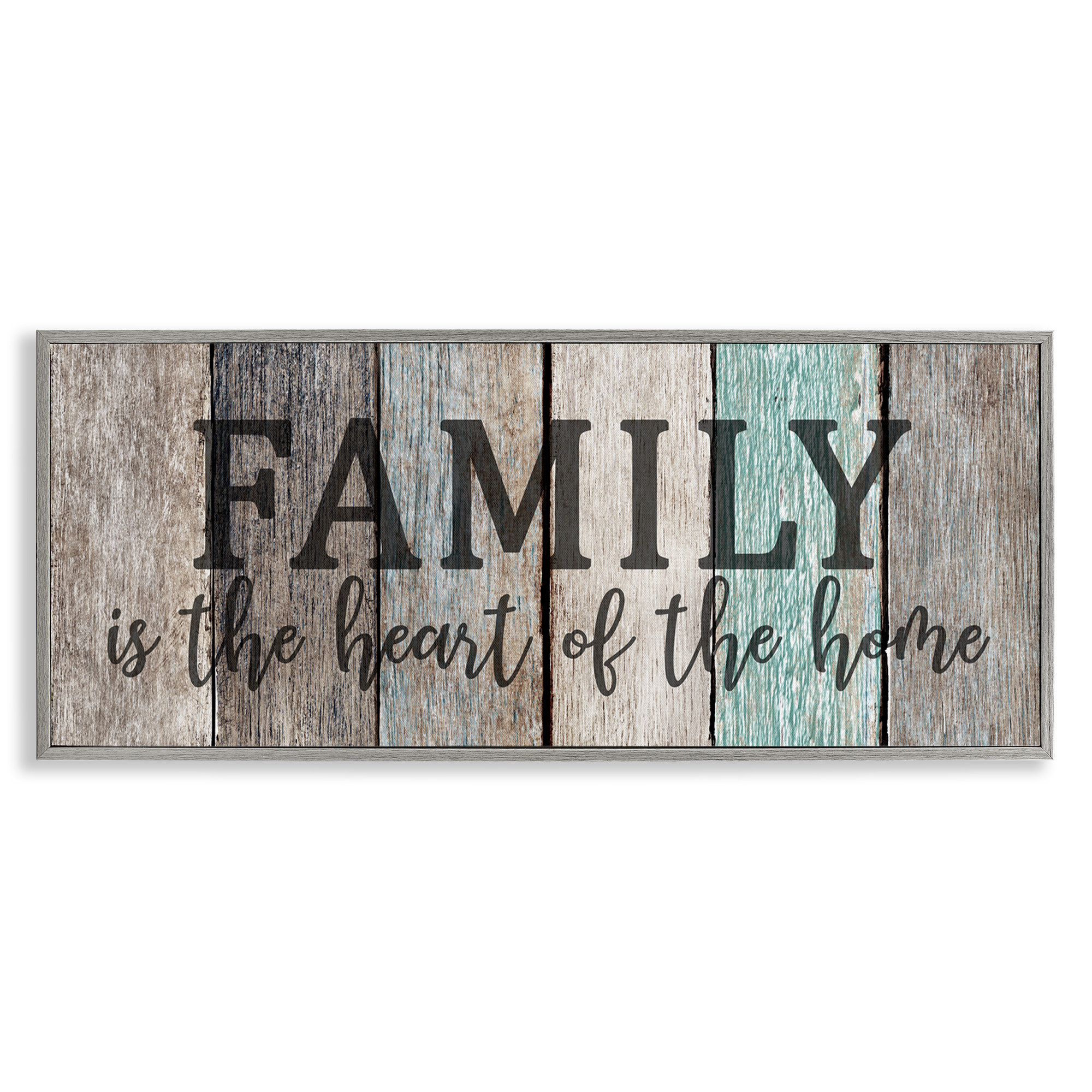 Ophelia & Co. Family is Heart of Home Quote Giclee Art by Kim Allen ...