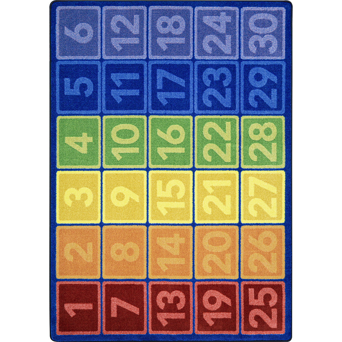 Joy Carpets I Can Count Area Rug in Color Multi | Wayfair