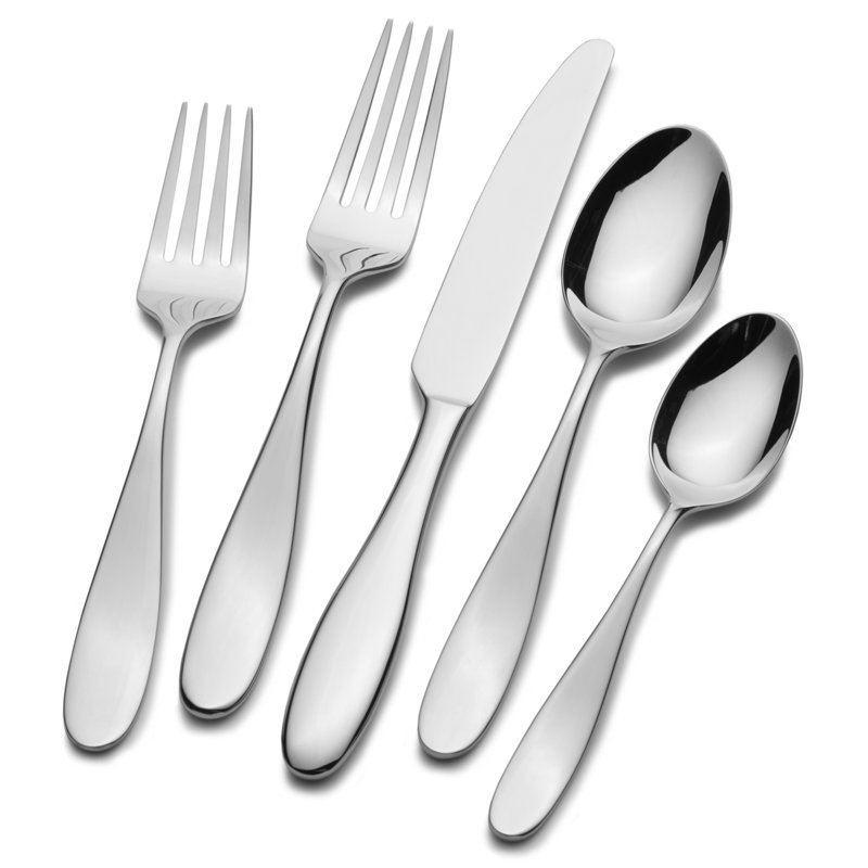 Mikasa Hamilton 20-Piece 18/10 Stainless Steel Flatware Set "& Reviews ...