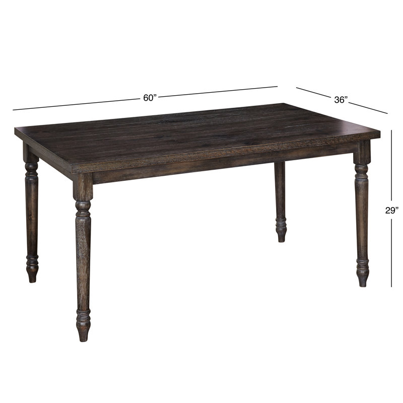 Alcott Hill® Solid Wood Base Dining Table & Reviews | Wayfair