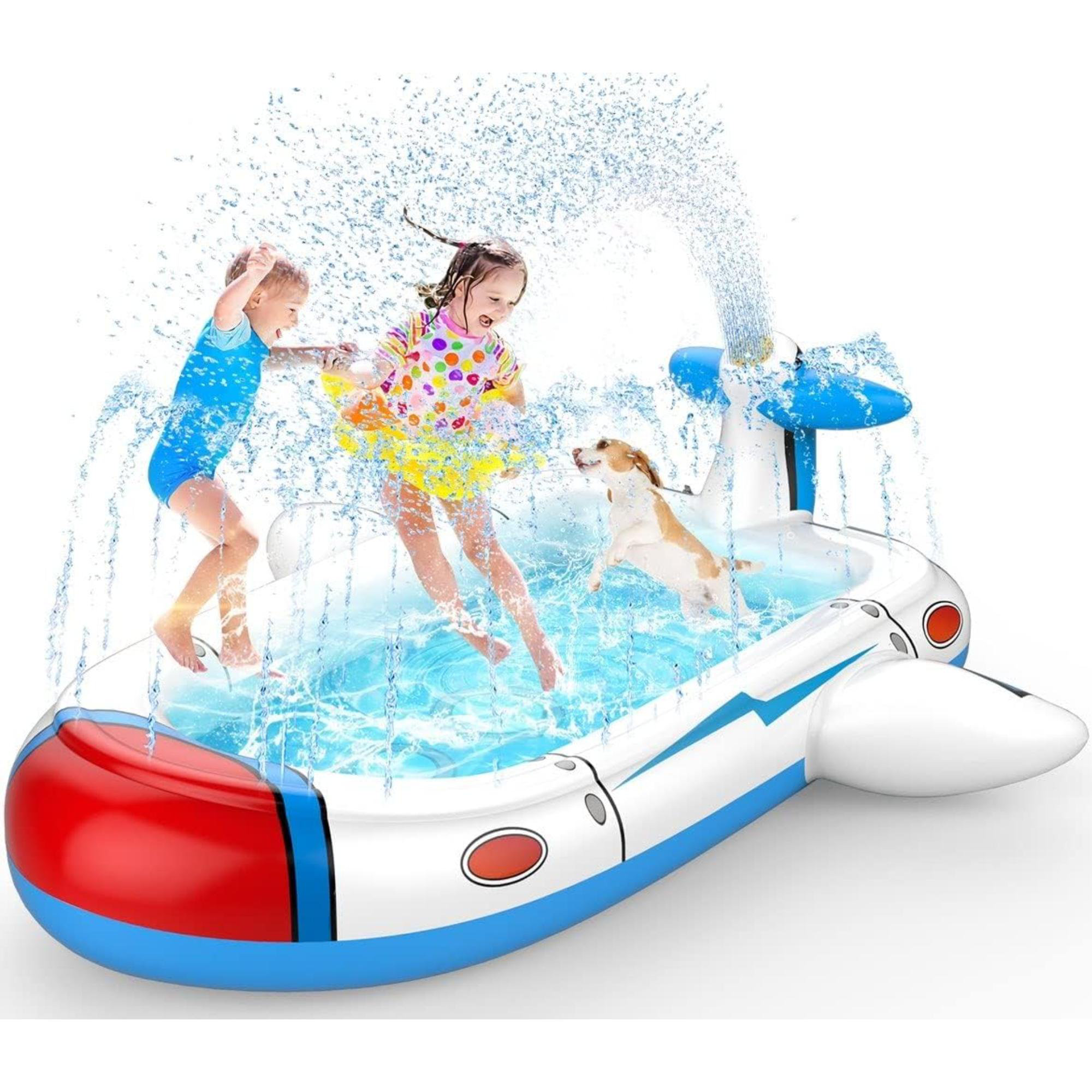 Textiles Hub Kiddie Pool For Toddlers, Splash Pad For Kids Ages ...