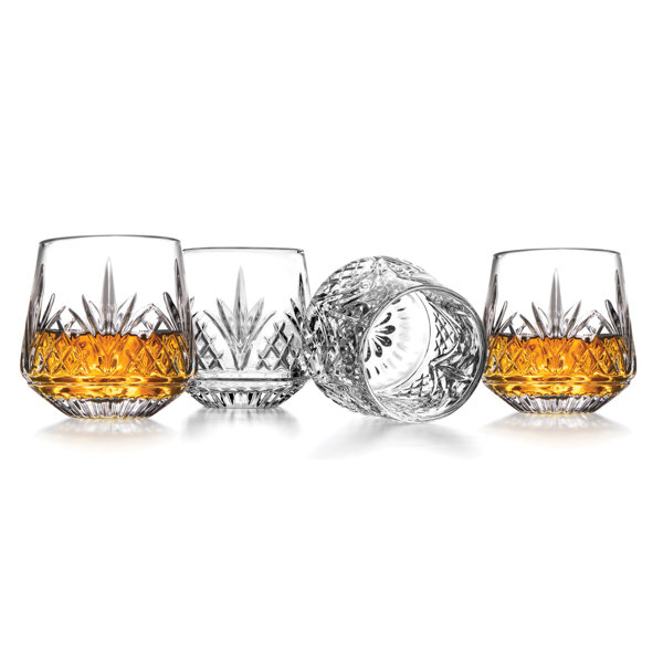 Godinger Silver Art Co Dublin Crystal Rounded Whiskey Glass & Reviews ...