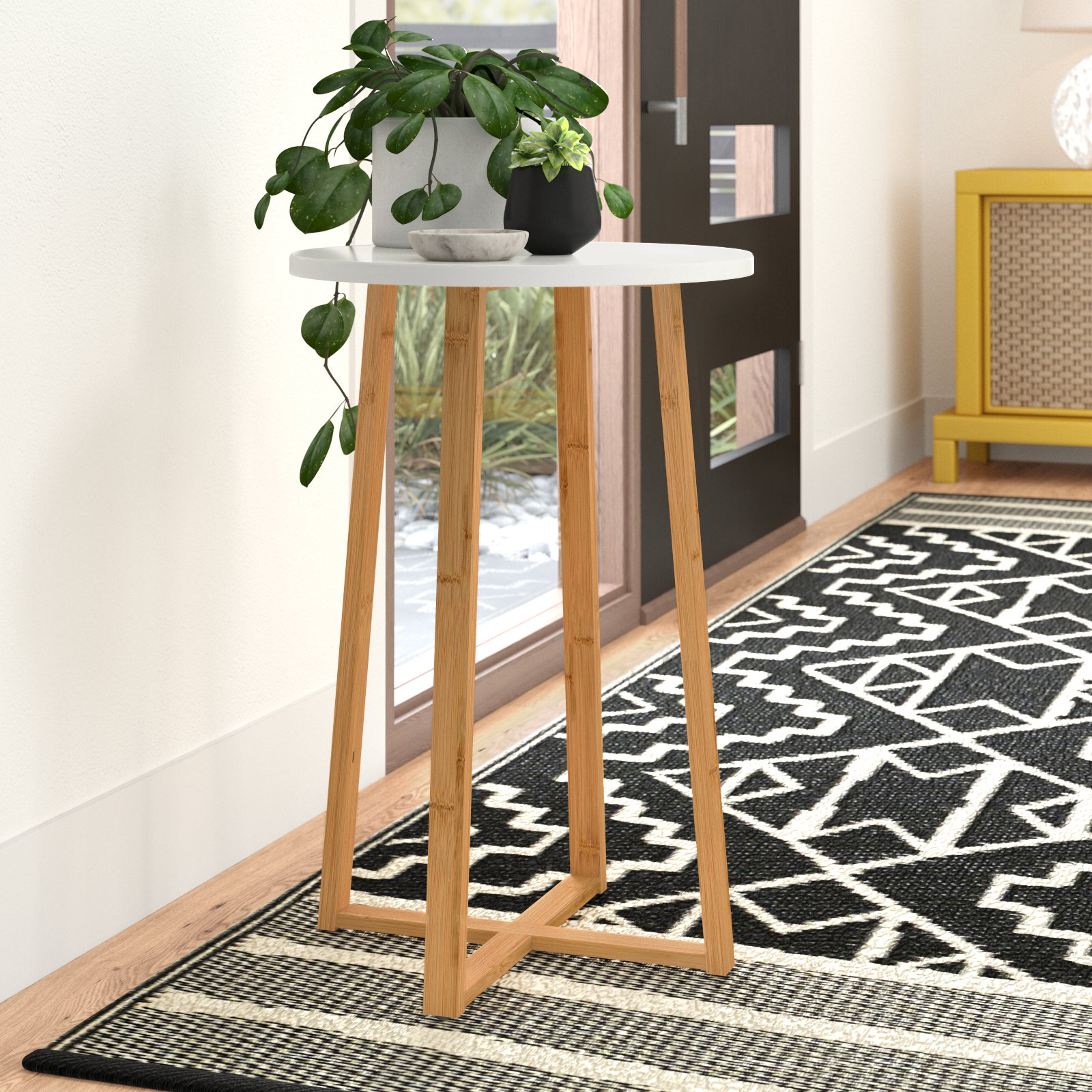 Wade Logan® Alfie-Thomas Round Pedestal Plant Stand & Reviews | Wayfair