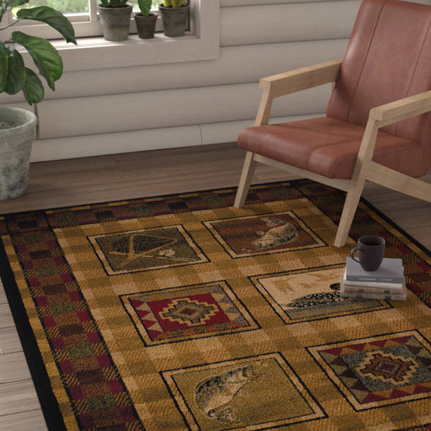 Loon Peak® Sayre Performance Taupe Rug & Reviews | Wayfair