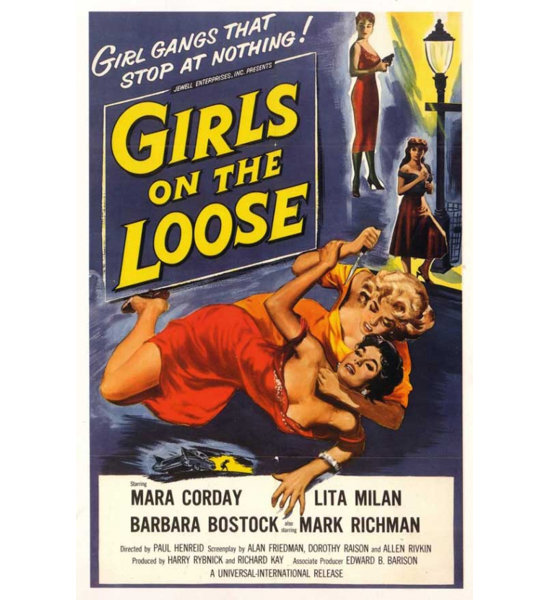 Posterazzi Girls on The Loose Movie Poster (11 X 17) item MOVEI1643 ...