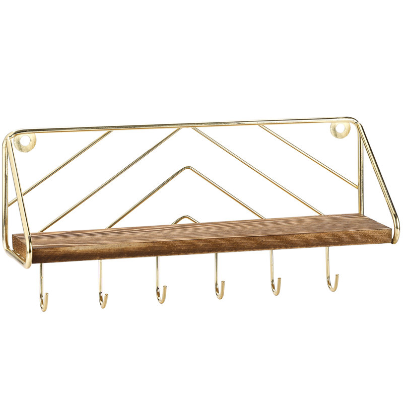 Mercer41 Wood Wall Display Floating Shelf | Wayfair