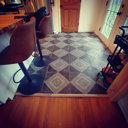 Merola Tile Kings Rombos Night 18" x 18" Ceramic Patterned Wall & Floor ...