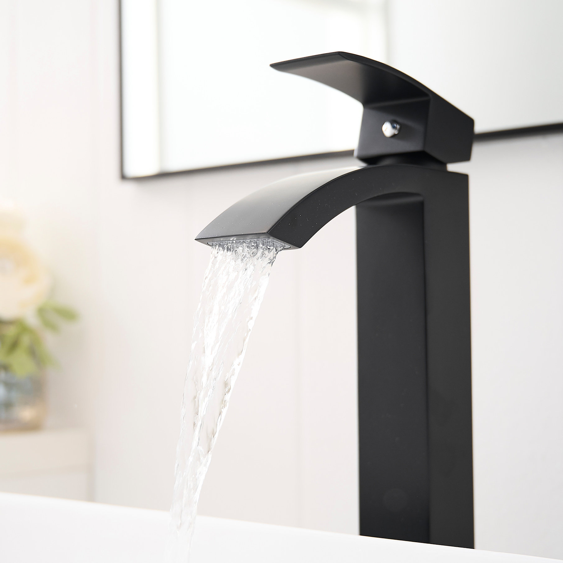 fengshu Single Hole Bathroom Faucet - Geometric Shape And To ...