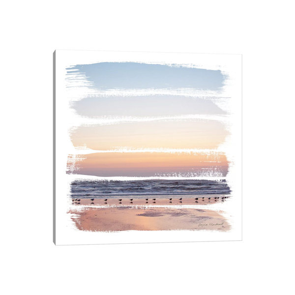 House of Hampton Sunset Stripes I | Wayfair.co.uk