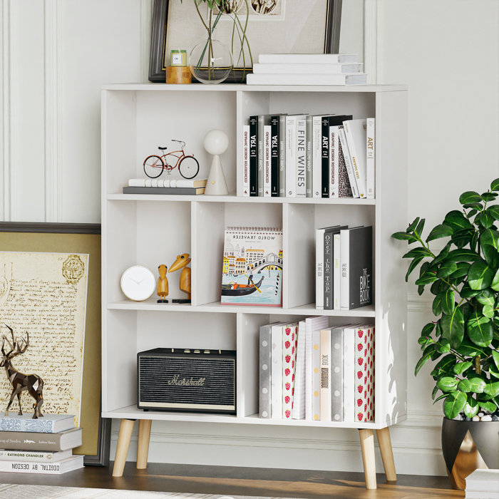 George Oliver Jaen Bookcase & Reviews | Wayfair