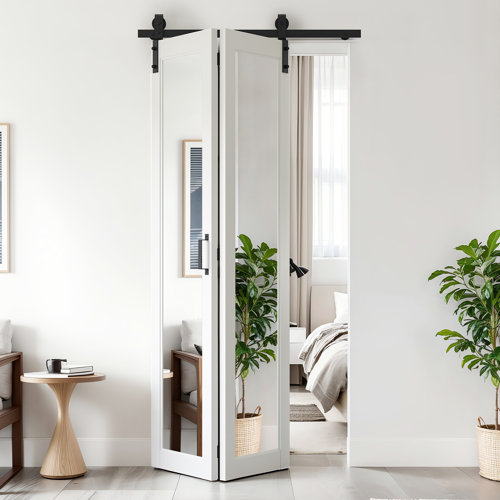 Mirrored Interior Doors You'll Love | Wayfair