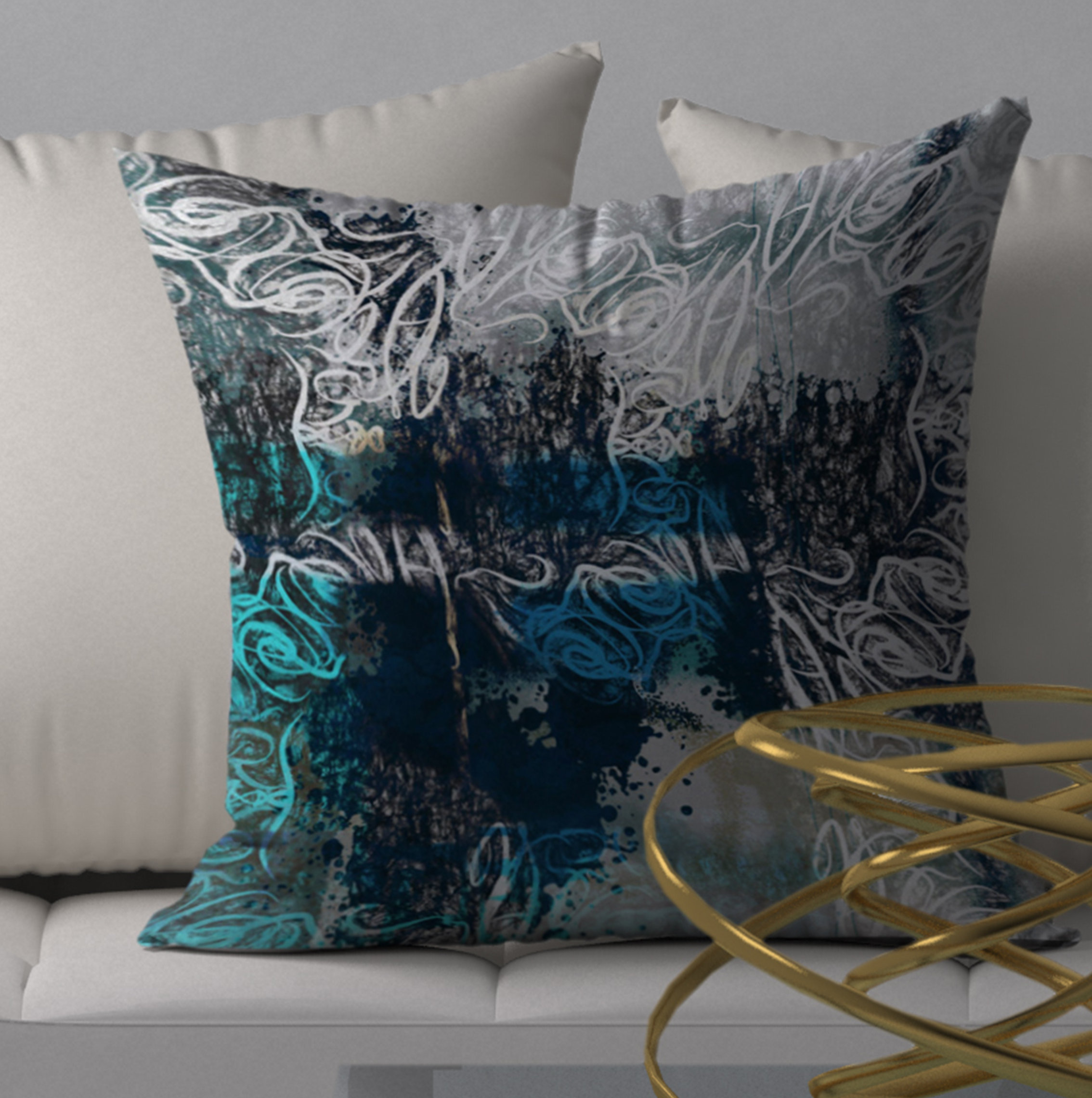 LeRoi Products Speed Solar Decorative Square Pillow Cover & Insert ...