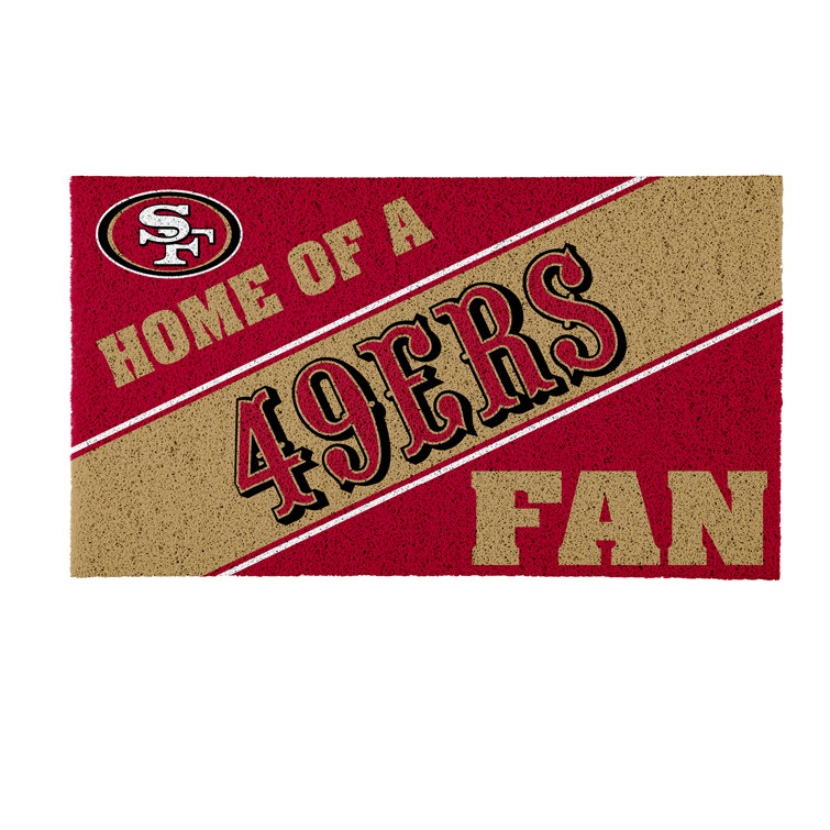 Evergreen Enterprises, Inc San Francisco 49Ers, PVC Mat COLOR, Home Of ...