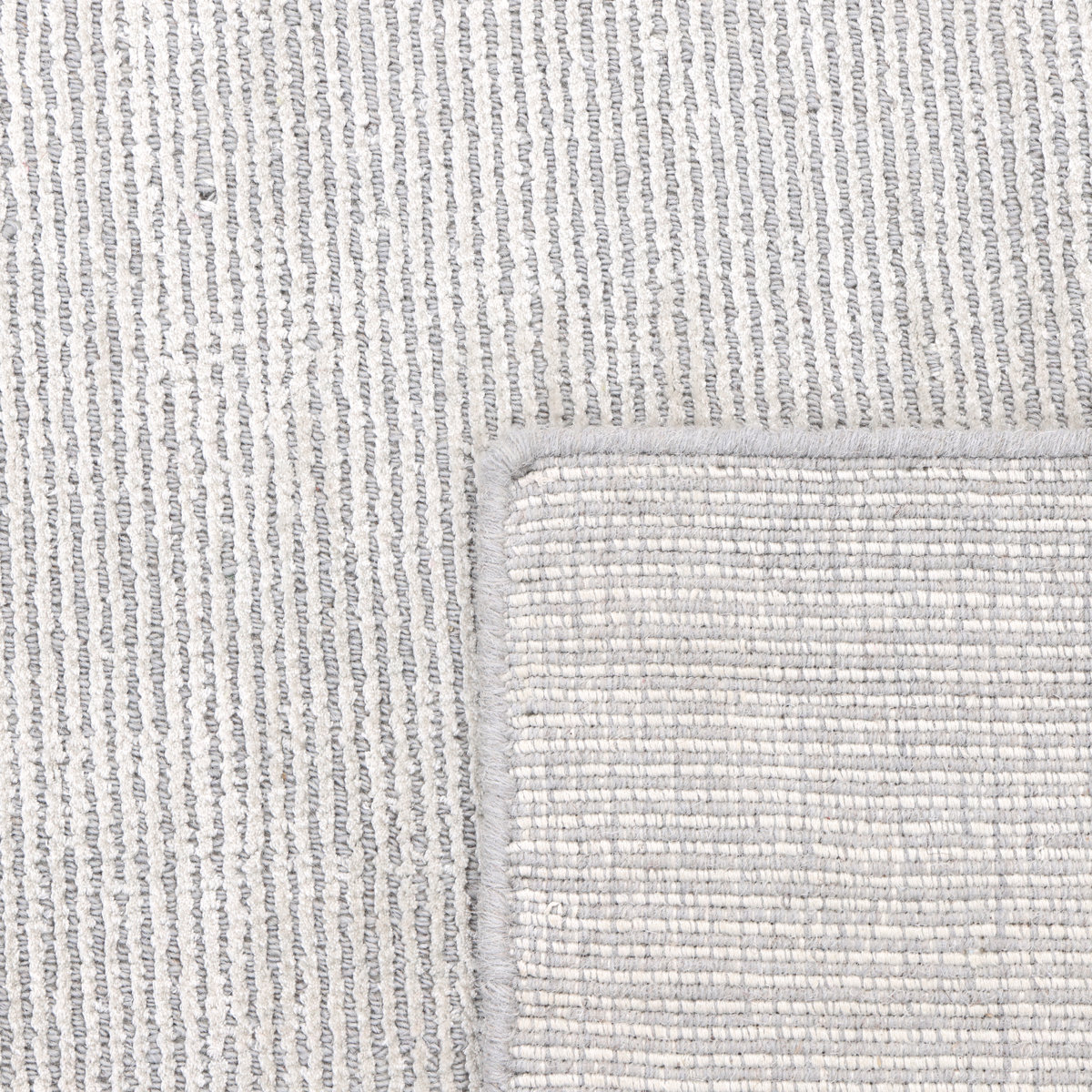 Solo Rugs Cordi Hand Loomed Wool/Cotton/Viscose Area Rug in Mist ...