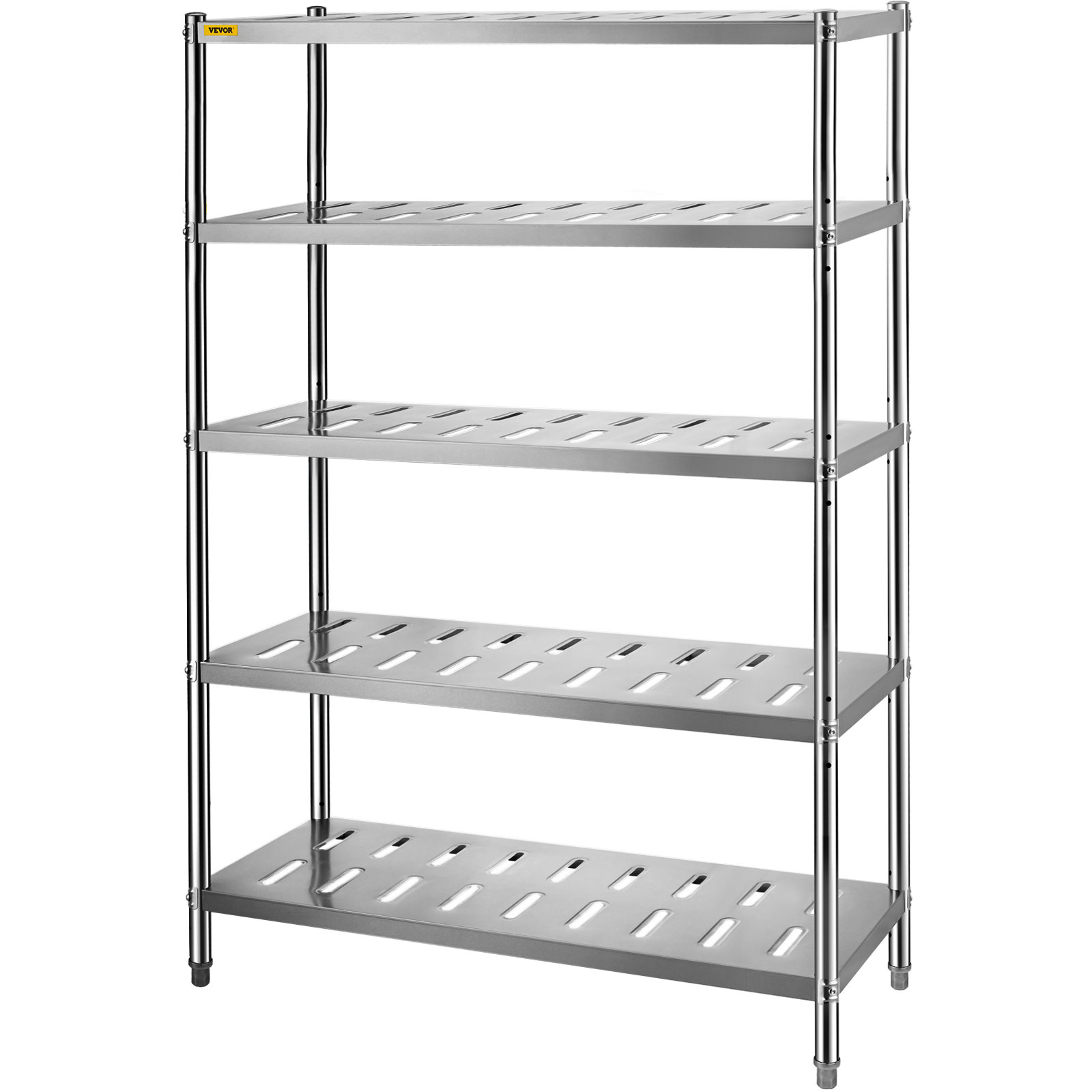 Rebrilliant Mkiyah Stainless Steel Shelving Unit | Wayfair
