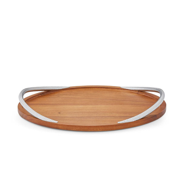 Nambé Nambe Braid Serving Tray & Reviews | Wayfair