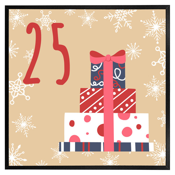 The Seasonal Aisle Zialan Advent Calendar 25 Days Of Christmas - Single ...