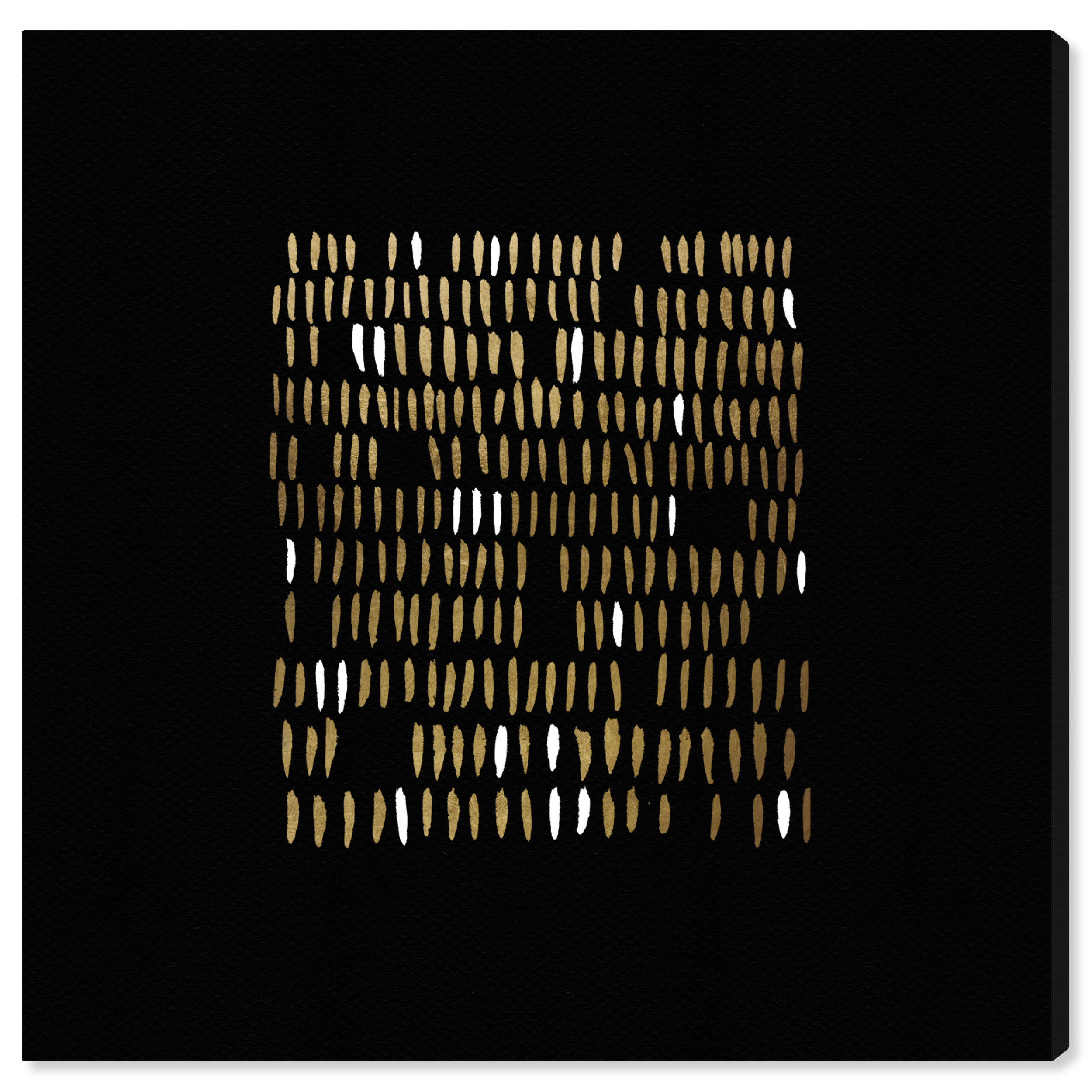 House of Hampton® 'Gold Teeth' Graphic Art Print | Wayfair