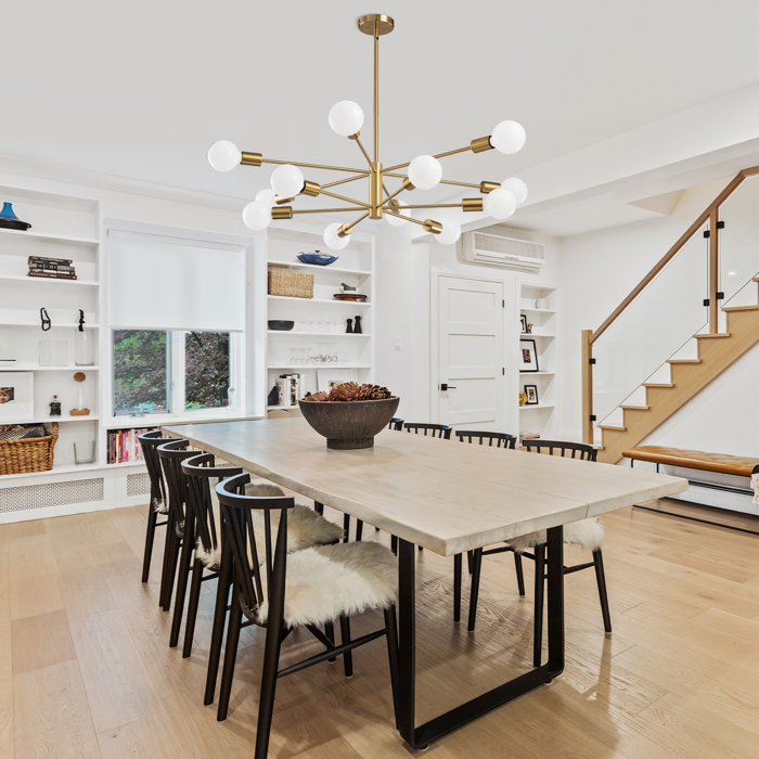 George Oliver Croner 12 - Light Dimmable Sputnik Modern Linear ...