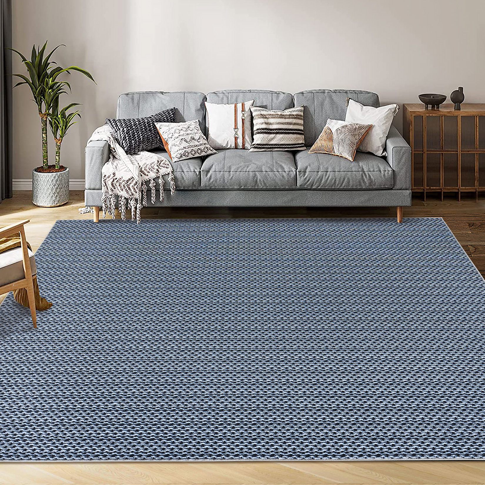 Ebern Designs Large Area Rug Soft Washable Thin Floor Carpet | Wayfair