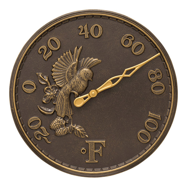 Old Century Forge 16" Songbird Thermometer & Reviews | Wayfair