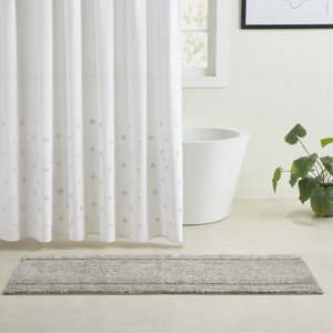 Ebern Designs Heathered Hotel Bath Rug Runner, 20" x 60" & Reviews ...