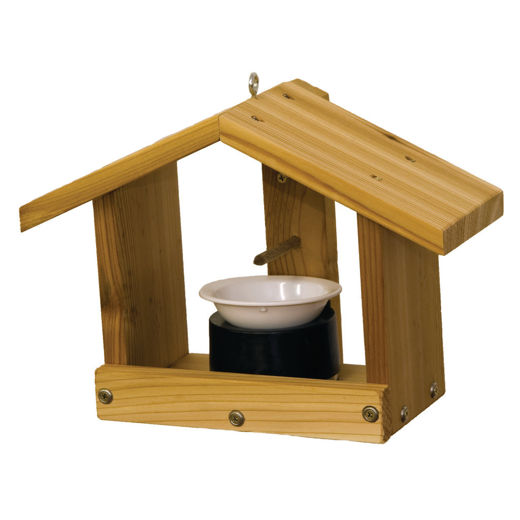 Stovall Wood Oriole Medium Combination Hopper Bird Feeder - Wayfair Canada