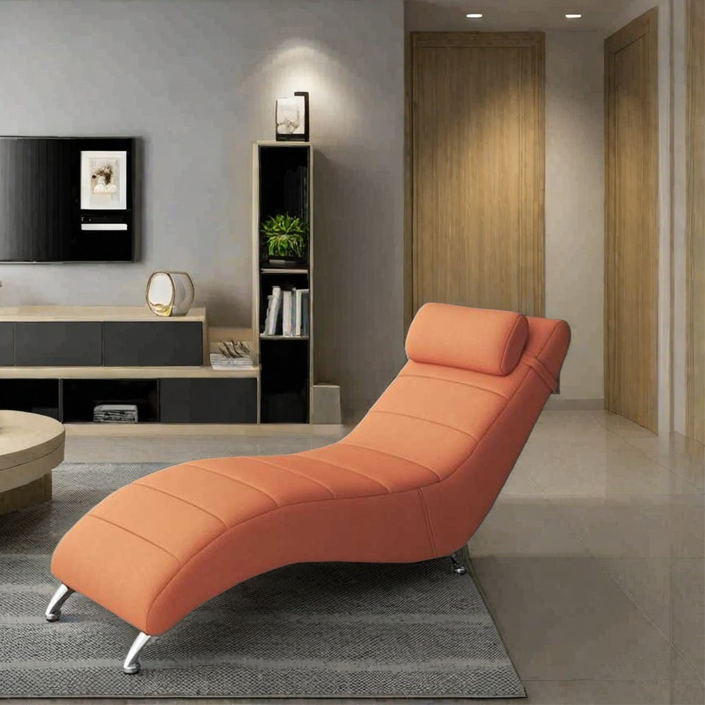 HarmonyFurns Light luxury modern style recliner with metal legs | Wayfair