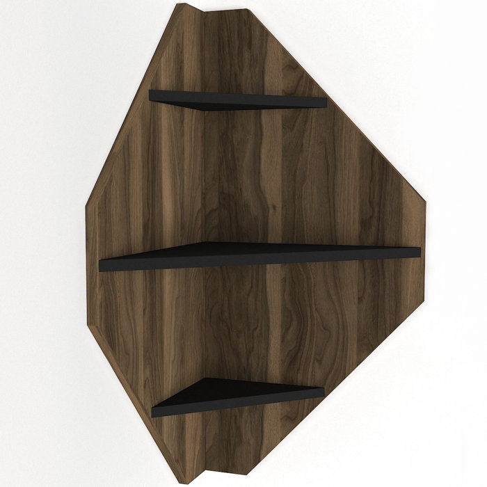 Bless international 3 Piece Triangle Corner Shelf | Wayfair