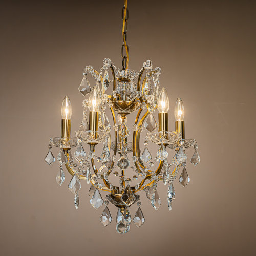 House of Hampton® 18'' 5-Light Classic/Traditional Lighting Fixture ...