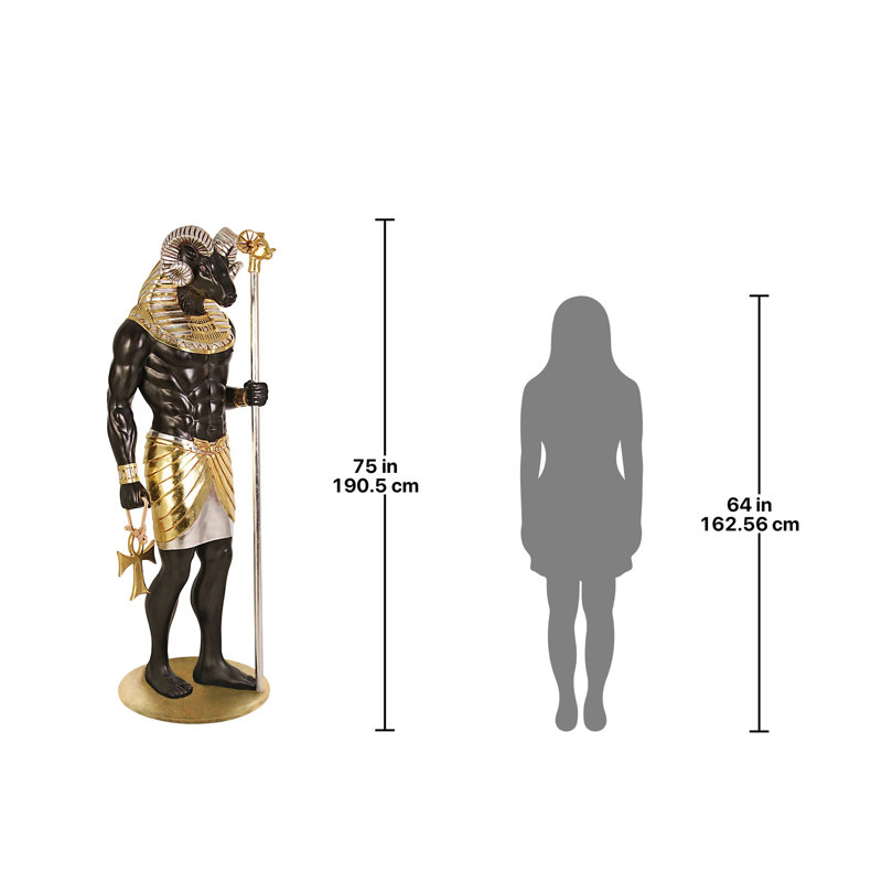 Design Toscano Egyptian Grand Ruler Khnum Statue & Reviews | Wayfair