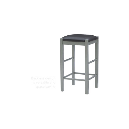 Winston Porter Loria Upholstered Counter Stool & Reviews | Wayfair
