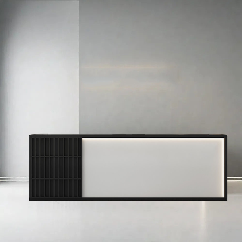 OX Art Reception Desk Rectangular Information Table, Cashier Counter ...