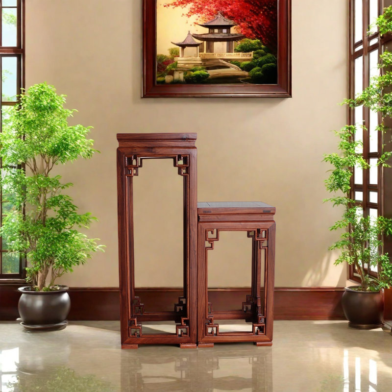 dujinlong home Flower frame family elm high and low combination | Wayfair